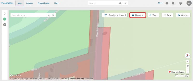 What do the colors on the map mean? - FlyNex