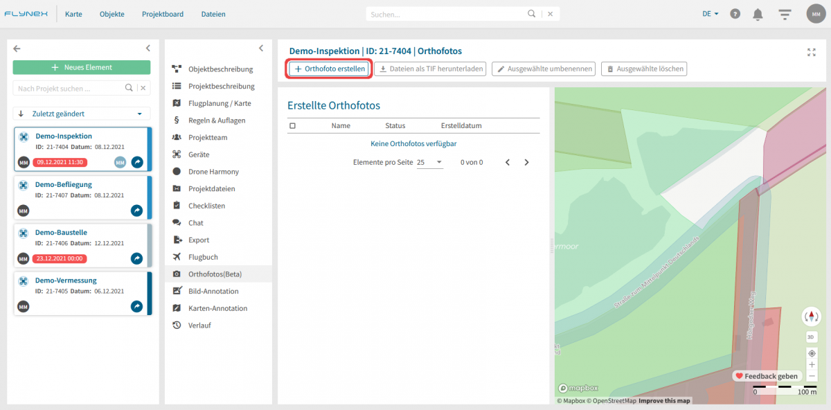 Was ist ein Orthofoto? - FlyNex